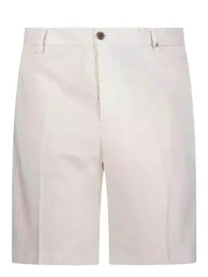 MYTHS Pressed-crease Shorts - Neutrals