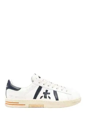 Premiata Russell Logo-patch Sneakers - Neutrals
