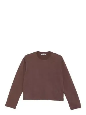 JIL SANDER Long-sleeve T-shirt - Brown