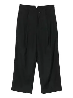 SEWMOD Pleated Trousers - Black