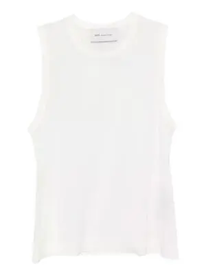 Ami Crew-neck Sleeveless T-shirt - Neutrals