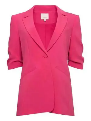 CINQ À SEPT Khloe Short-Sleeve Blazer
