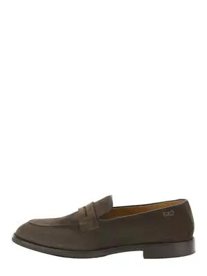 Boggi Milano Boggi Milano Suede Loafers Brown