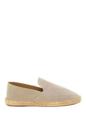 Boggi Milano Tellin Suede Espadrilles - Neutrals