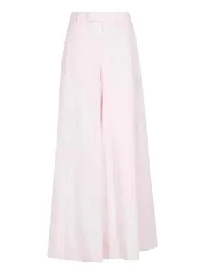 Federica Tosi Belt-loops Palazzo Pants - Pink