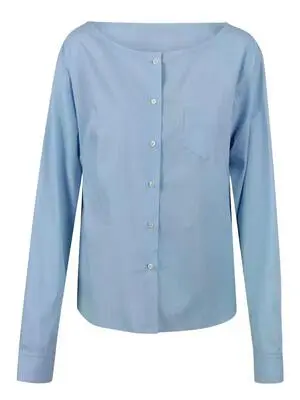 N°21 Button-up Blouse - Blue