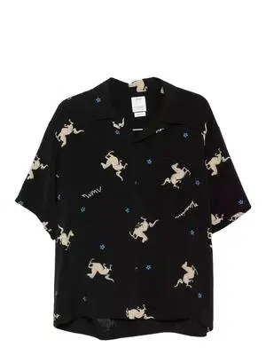 Visvim Crosby Horse-print Shirt - White