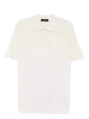 Peuterey Malaga Short-sleeve Polo Shirt - Neutrals