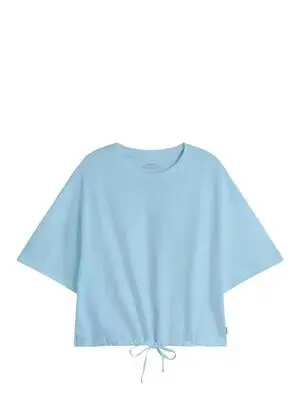 ECOALF Neiva Drawstring-hem T-shirt - Blue