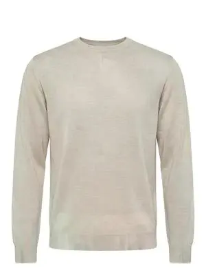 Peserico Fine-knit Crew-neck Sweater - Neutrals