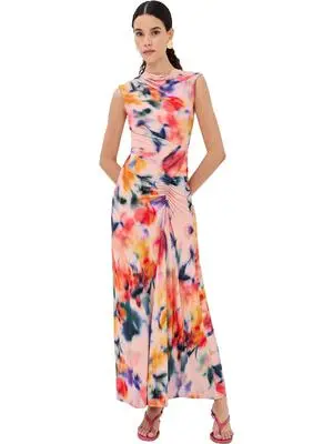 halter dress with back Princess Polly Women's Since Way Back Floral Halter Minidress - White