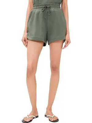 Varley Coulter High-rise Shorts - Thyme