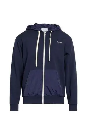 SHOE Cotton French Terry Sweatshirt - Navy