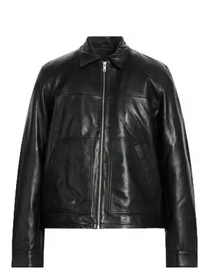 Bolongaro Trevor Elias Lambskin Biker Jacket - Black