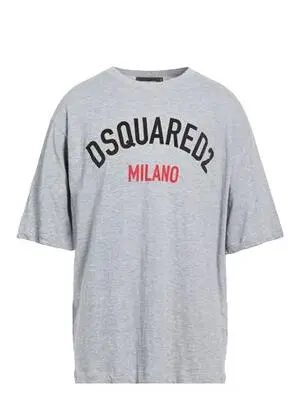 Dsquared2 T-shirt Size Cotton, Elastane - Grey