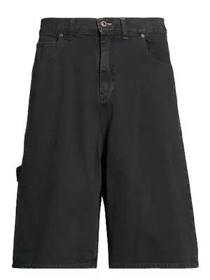BERNA Denim Bermuda Shorts - Black