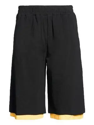 JIL SANDER Cotton Jersey Athletic Shorts - Black