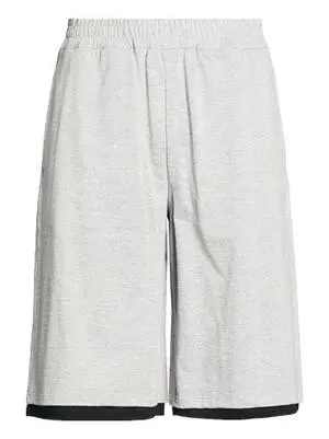 JIL SANDER Cotton Jersey Athletic Shorts - Grey