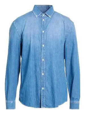 DONDUP Denim Shirt Size Cotton - Blue