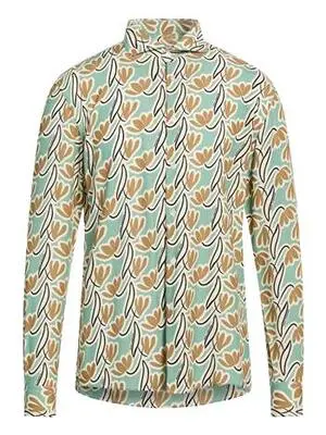 DANIELE ALESSANDRINI Shirt Size Viscose - Beige