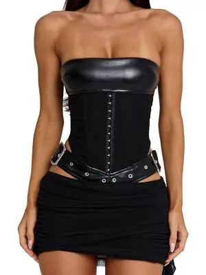 OUTCAST Desiree Mini Dress - Black