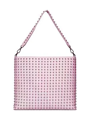 John Richmond Stud-embellished Tote Bag - Pink