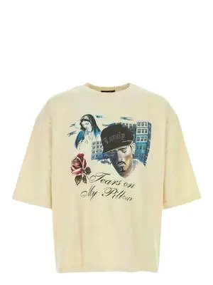 WILLY CHAVARRIA Graphic-print T-shirt - Neutrals