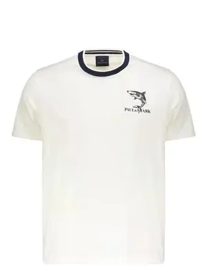 Paul & Shark Logo-print Crew-neck T-shirt - White