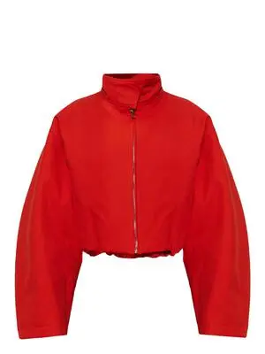 Alaïa Insulated Jacket With Stand-up Collar - Red