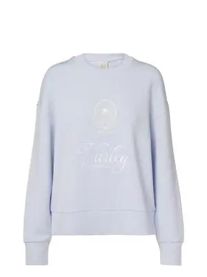 Varley Rasco Embroidered Sweatshirt - Blue