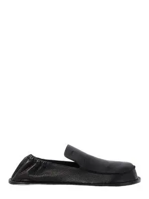Loewe Flex Leather Loafers - Black