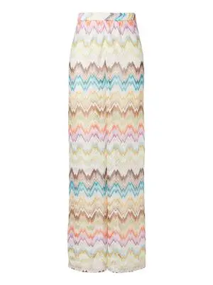 MISSONI Zigzag Straight-Leg Pants