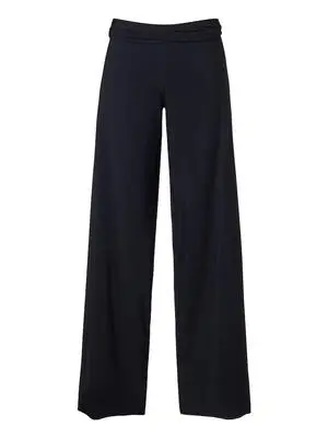 KARLA COLLETTO Basics Wide-leg Pants - Black