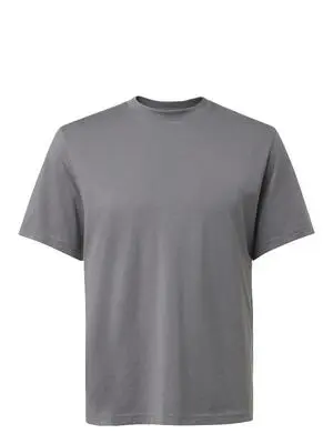 FRAME Cotton Jersey T-shirt - Grey