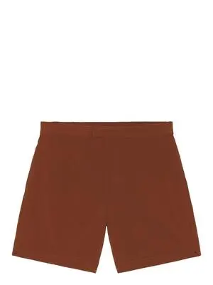 Cult Gaia Nicco Swim Short - Saddle