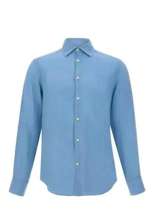 MC2 SAINT BARTH Pamplona Long-sleeve Shirt - Blue