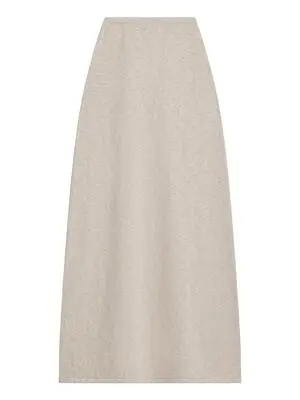 Scanlan Theodore Textured Knit Long Skirt - Natural