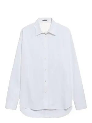 Balenciaga Draped Back Shirt - White