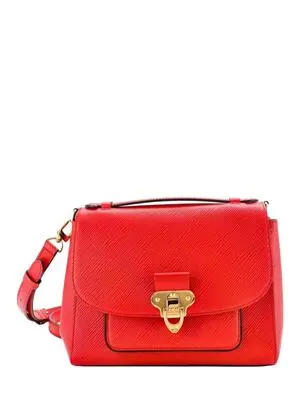 LOUIS VUITTON Boccador Handbag Epi Leather Satchel - Red
