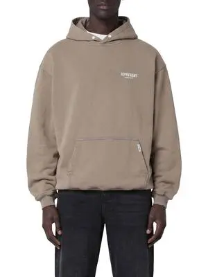 REPRESENT Represent Pullover Hoodie Beige