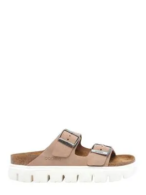 BIRKENSTOCK Heeled Sandal With Buckles - Beige