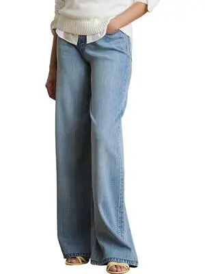 Ralph Lauren High-rise Wide-leg Jean - Arilee Wash