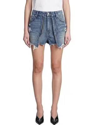 Alexander Wang Denim Skirt - Blue