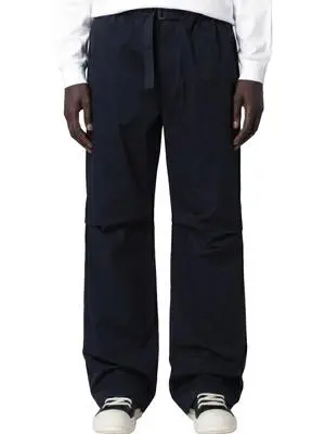 DARKPARK DARKPARK Wide Leg Belted Trousers Blue