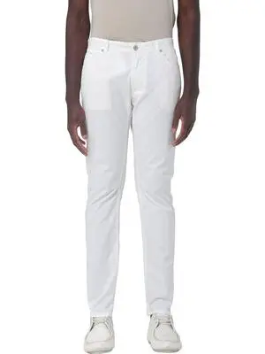 BROOKSFIELD Tailored Cotton Trousers White