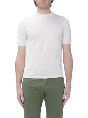 BROOKSFIELD Short Sleeve Sweater - White