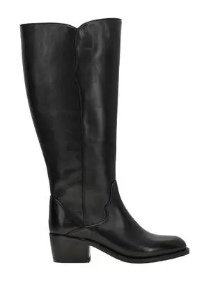 THE FRYE COMPANY Carson 2 Piping Tall Wide Calf Boots - Black
