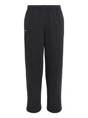 PANGAIA Organic Cotton 365 Straight Sweatpants - Black