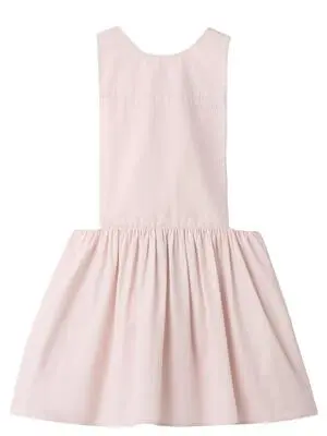 Miu Miu Poplin Mini-dress - Alabaster Pink