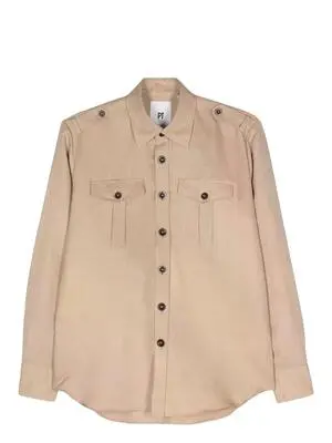 PT TORINO Long-sleeve Shirt - Neutrals